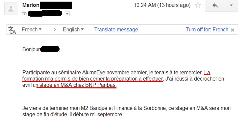Témoignages Finance - AlumnEye